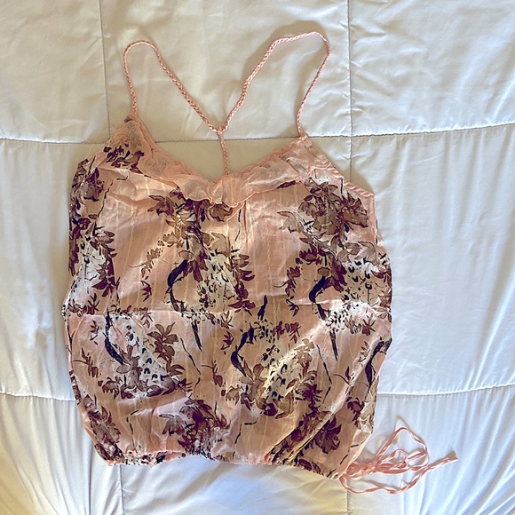 Forever 21 | Tops | Braided Tstrap Ruched Crop Top Blouse | Poshmark
